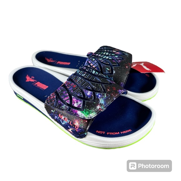 Puma | Shoes | New Puma X Lamelo Ball Nitrocat V Slide Basketball Blue ...